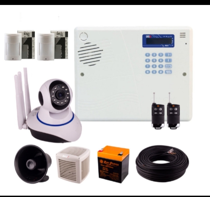 پکیج دزدگیر اماکن سایلکس مدلSG8-S تلفن کننده سیم کارتی سایلکس SILEX -SG8 پارادوکس با دوربی ...